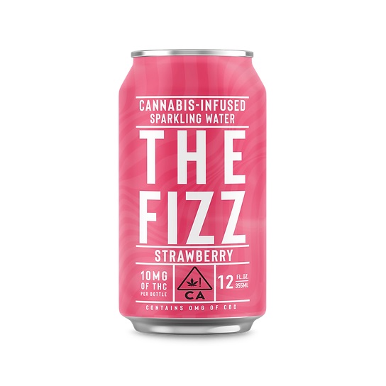 THE FIZZ - STRAWBERRY SPARKLING WATER 10MG