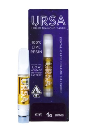 URSA EXTRACTS - GUSHMINTS LIQUID DIAMOND CART 1G