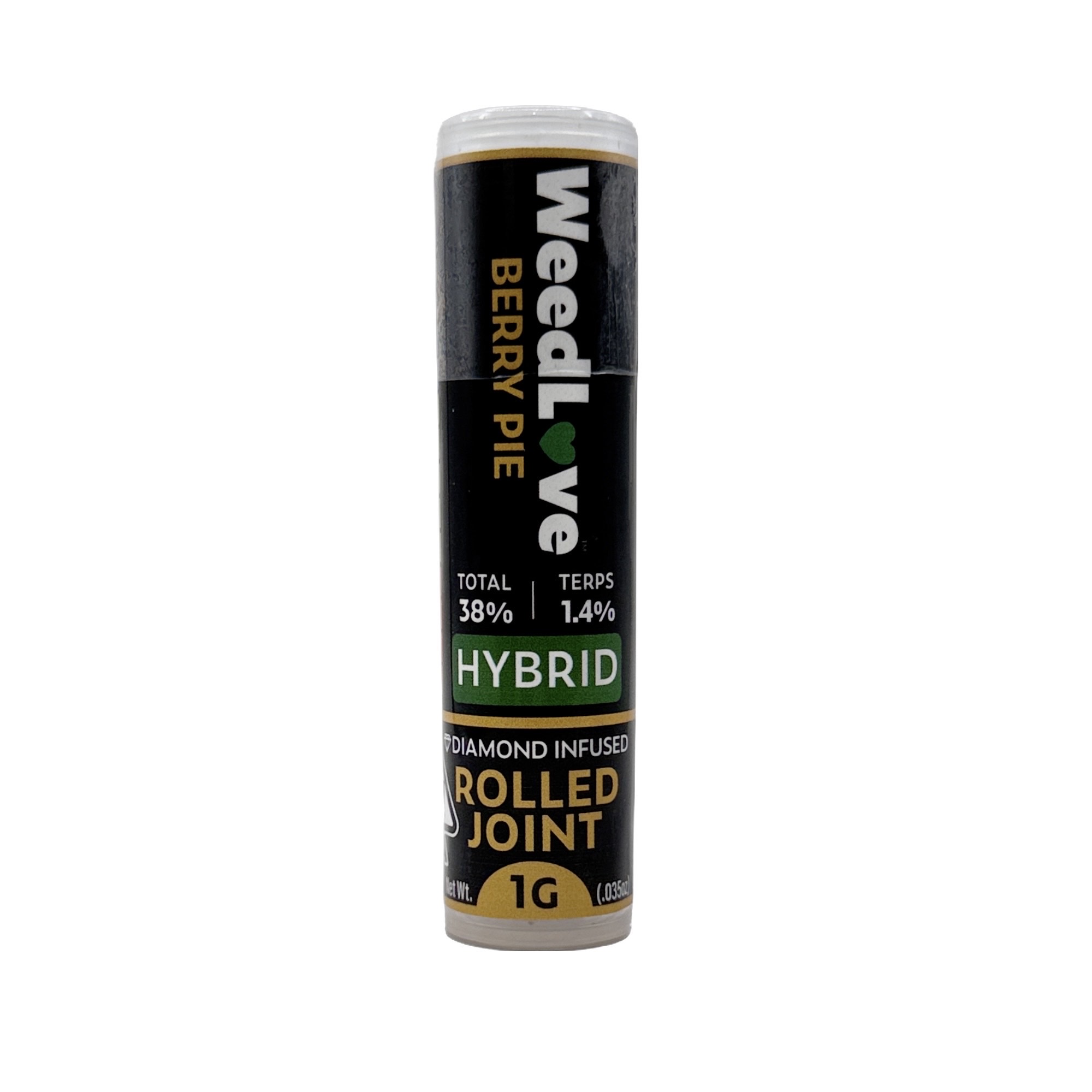 WEEDLOVE - BERRY PIE INFUSED PREROLL SINGLE 1G