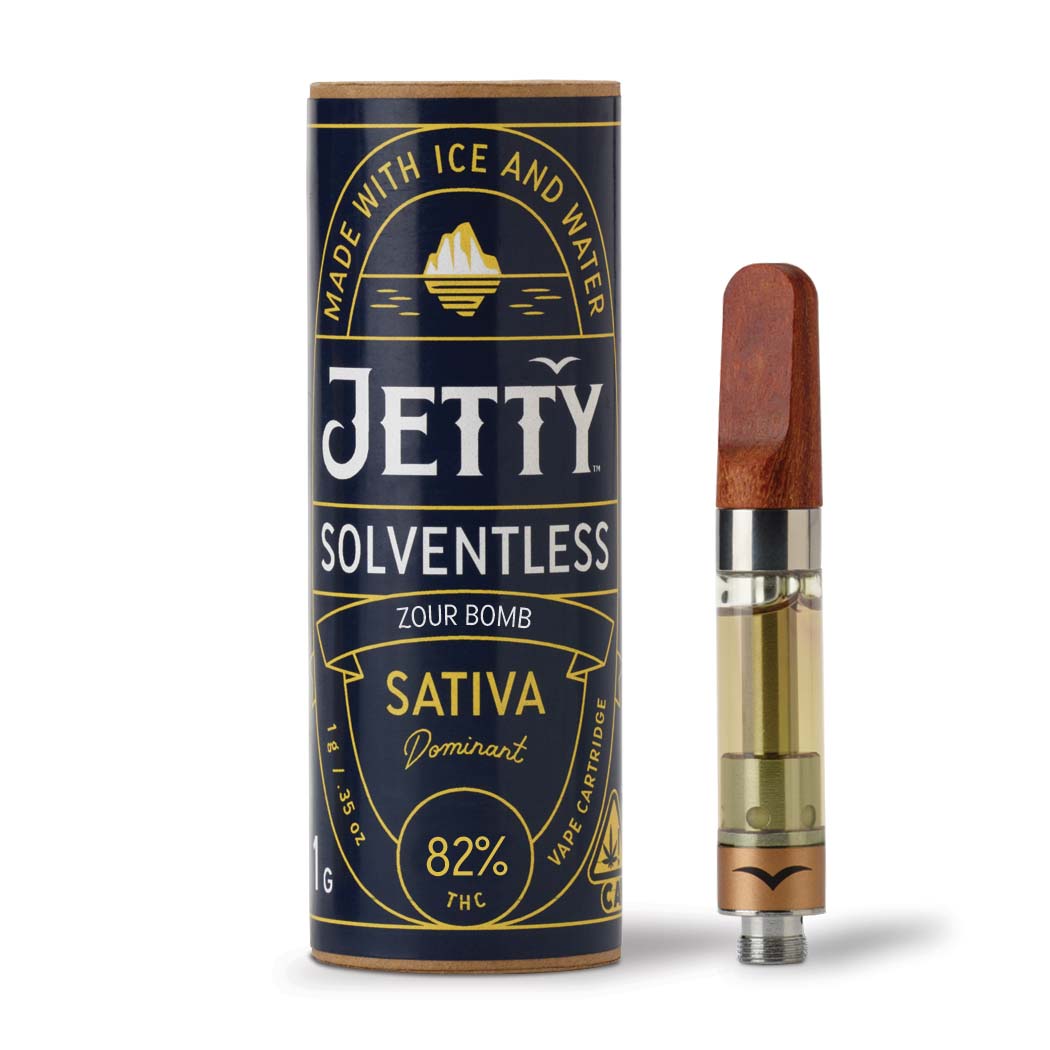 JETTY EXTRACTS - ZOUR BOMB SOLVENTLESS CART 1G