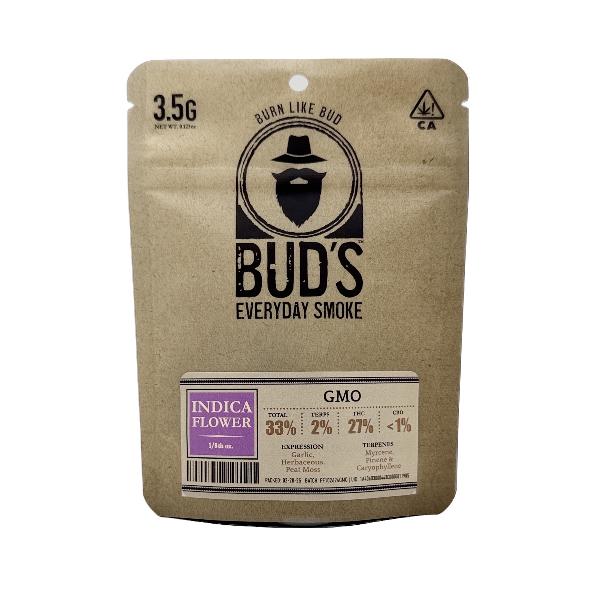 BUD'S EVERYDAY - GMO - EIGHTH