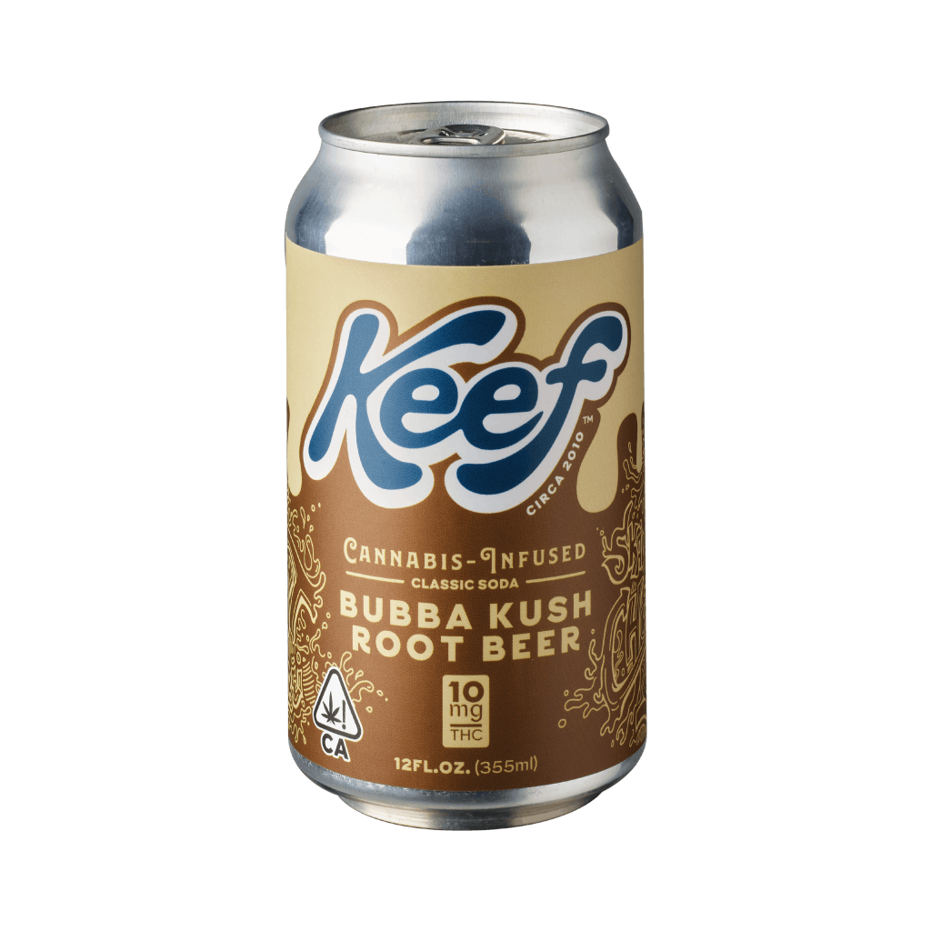 KEEF COLA - BUBBA KUSH ROOT BEER (CAN) 10MG