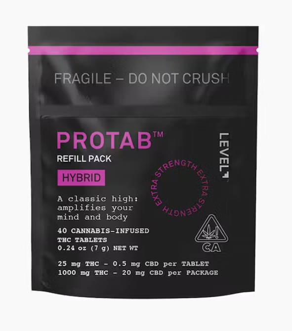 LEVEL - HYBRID PROTAB REFILLS 40/PK 1000MG