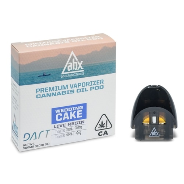 ABSOLUTE XTRACTS - ABX DART WEDDING CAKE CART .5G