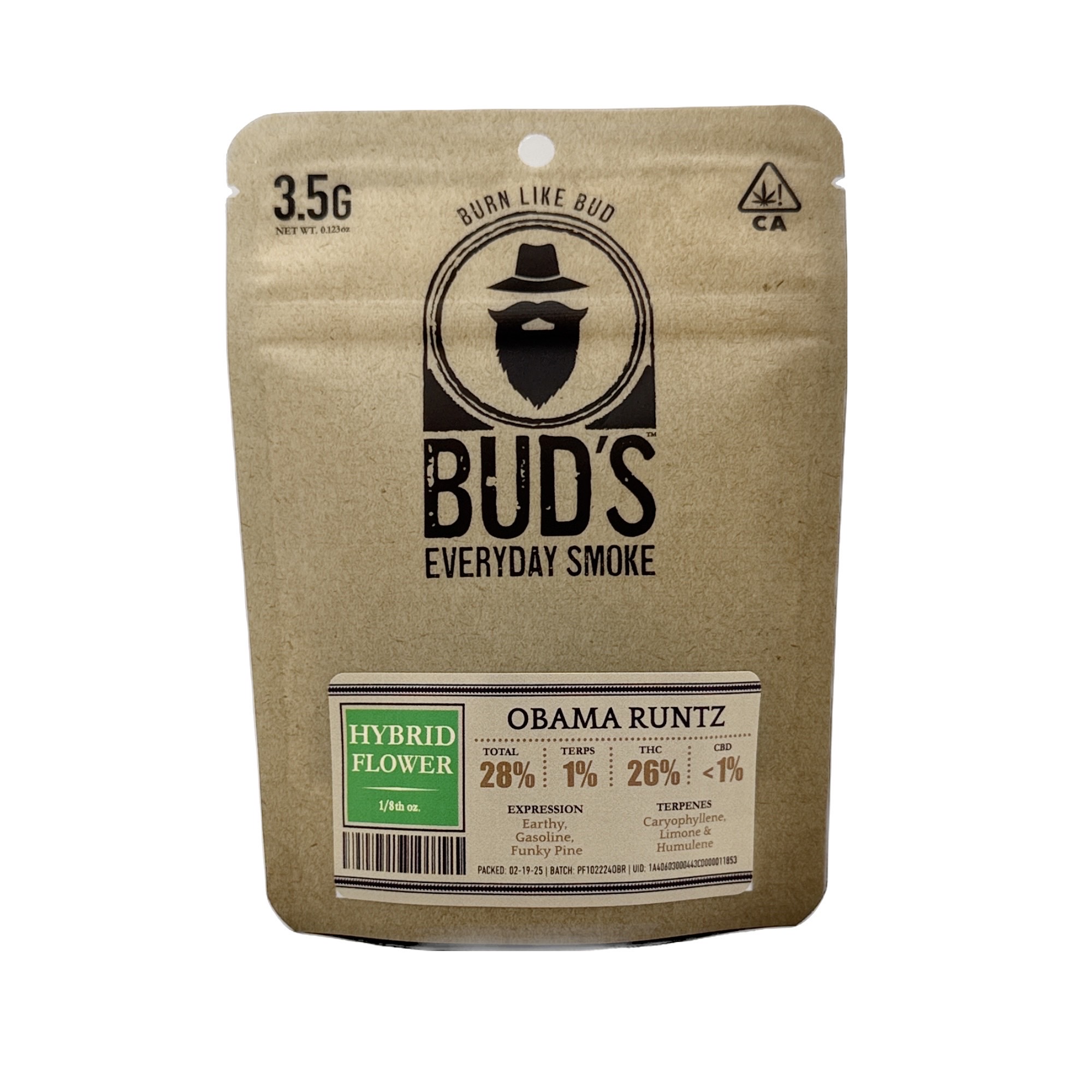 BUD'S EVERYDAY - OBAMA RUNTZ - EIGHTH