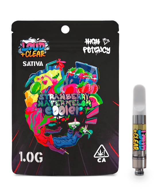 LOUD + CLEAR - STRAWBERRY WATERMELON COOLER DIAMOND CARTRIDGE 1G