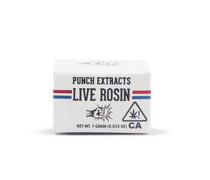 PUNCH EXTRACTS - MODIFIED STRAWBERRIES BADDER LIVE ROSIN 1G