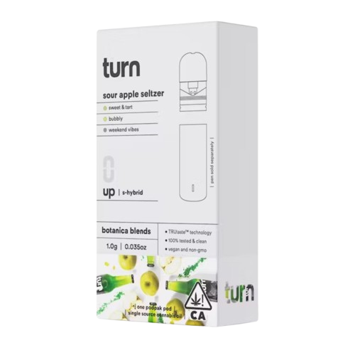 TURN - Sour Apple Seltzer Turn Pod 1g
