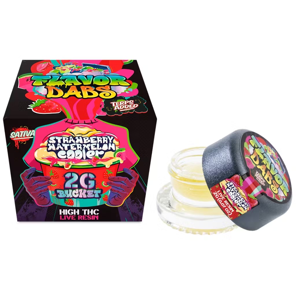 Shop STRAWBERRY WATERMELON COOLER LIVE RESIN FLAVOR DABS 2G in Los ...