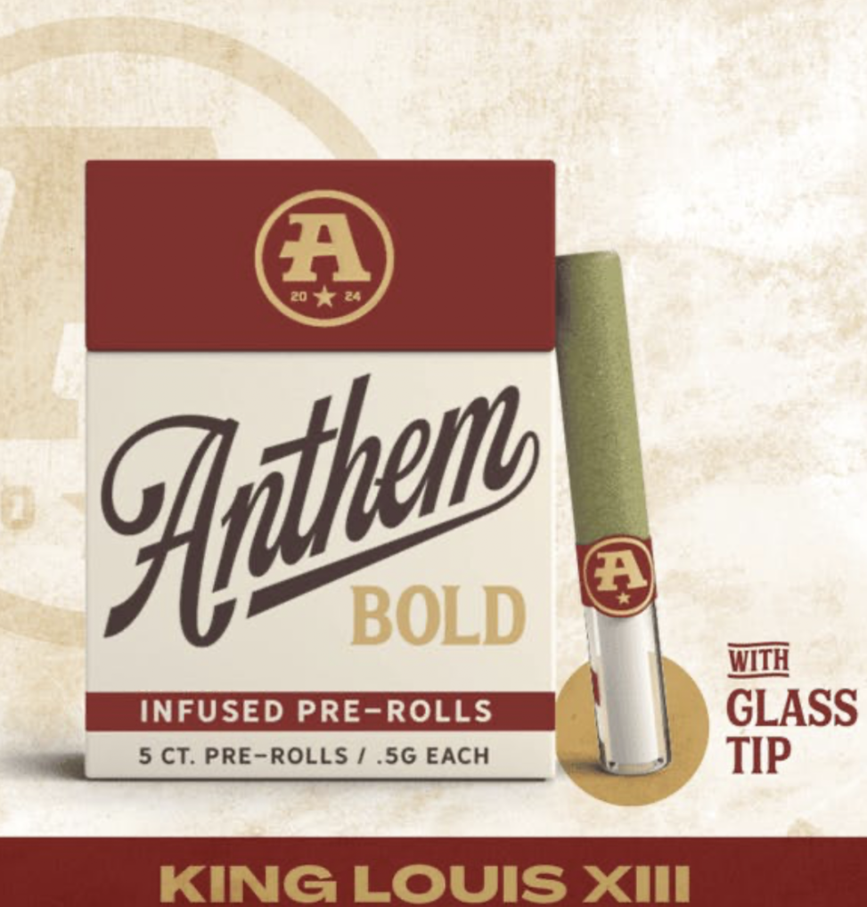 ANTHEM - KING LOUIS XIII INFUSED 0.5G PR (I) - 2.5 g - 5 Pack
