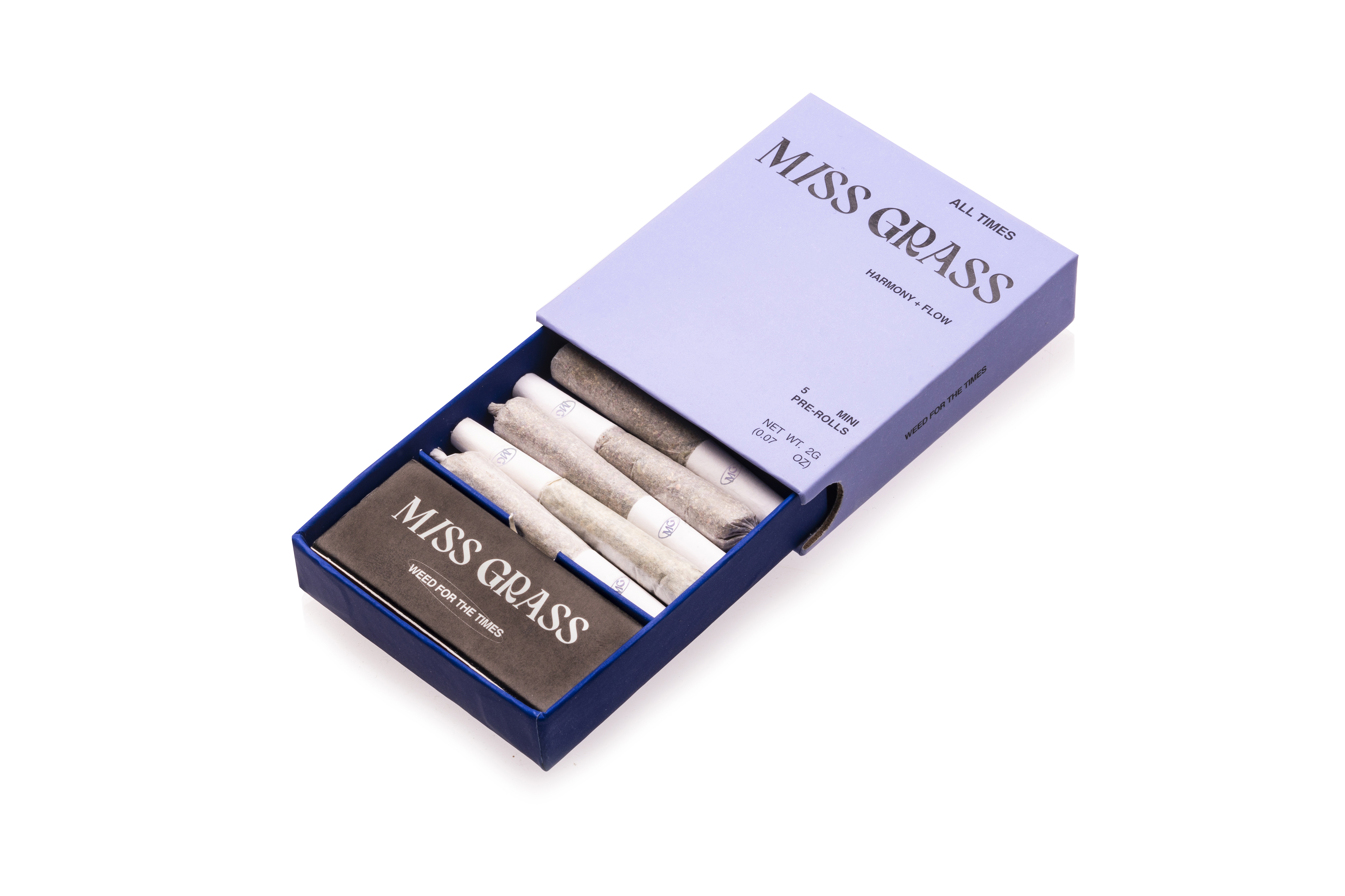 MISS GRASS - ALL TIMES MINIS - PRE-ROLLS 5 PACK 2.0G (H)