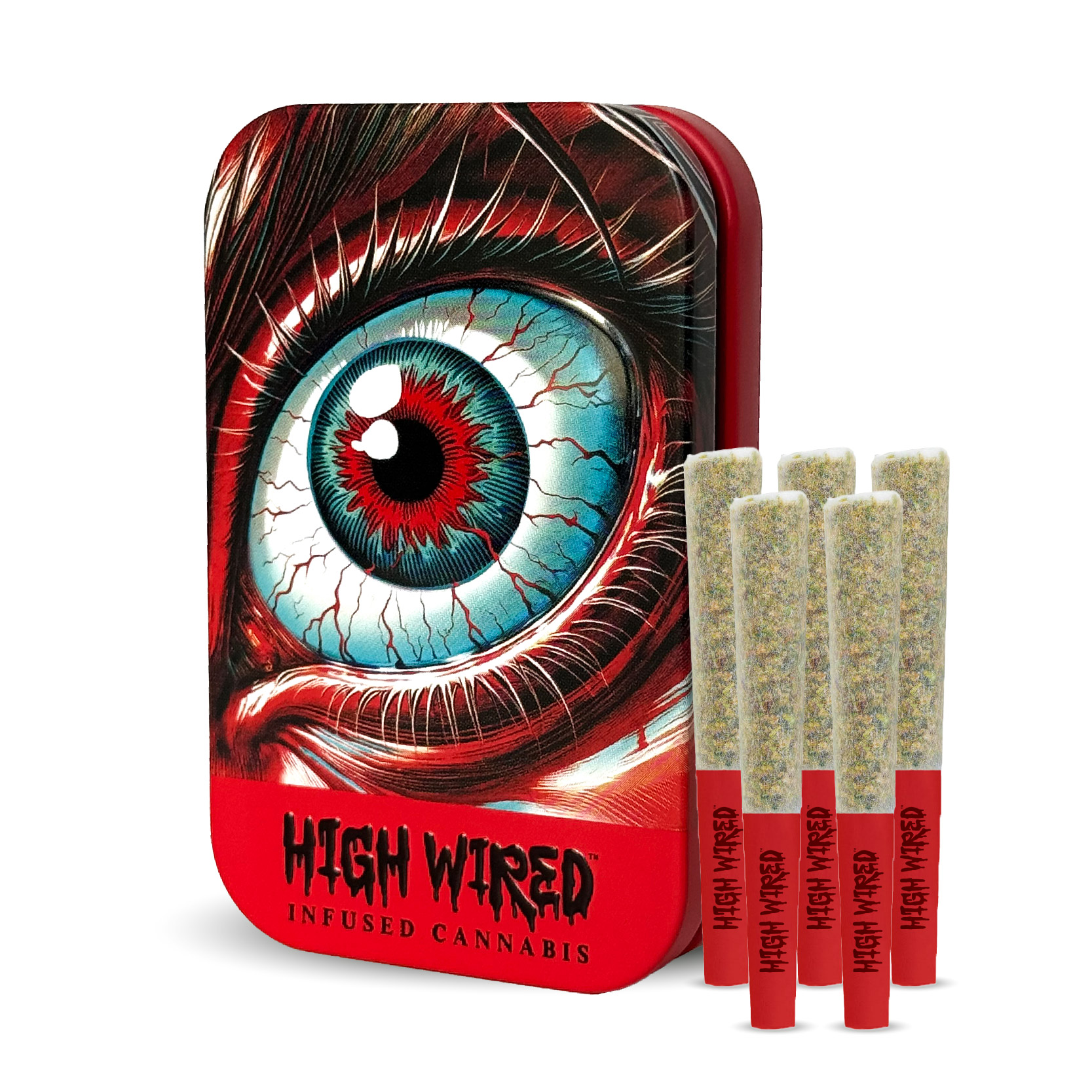 HIGH WIRED - BANANA DADDY INFUSED PR (H) - 1.75 g - 5 Pack