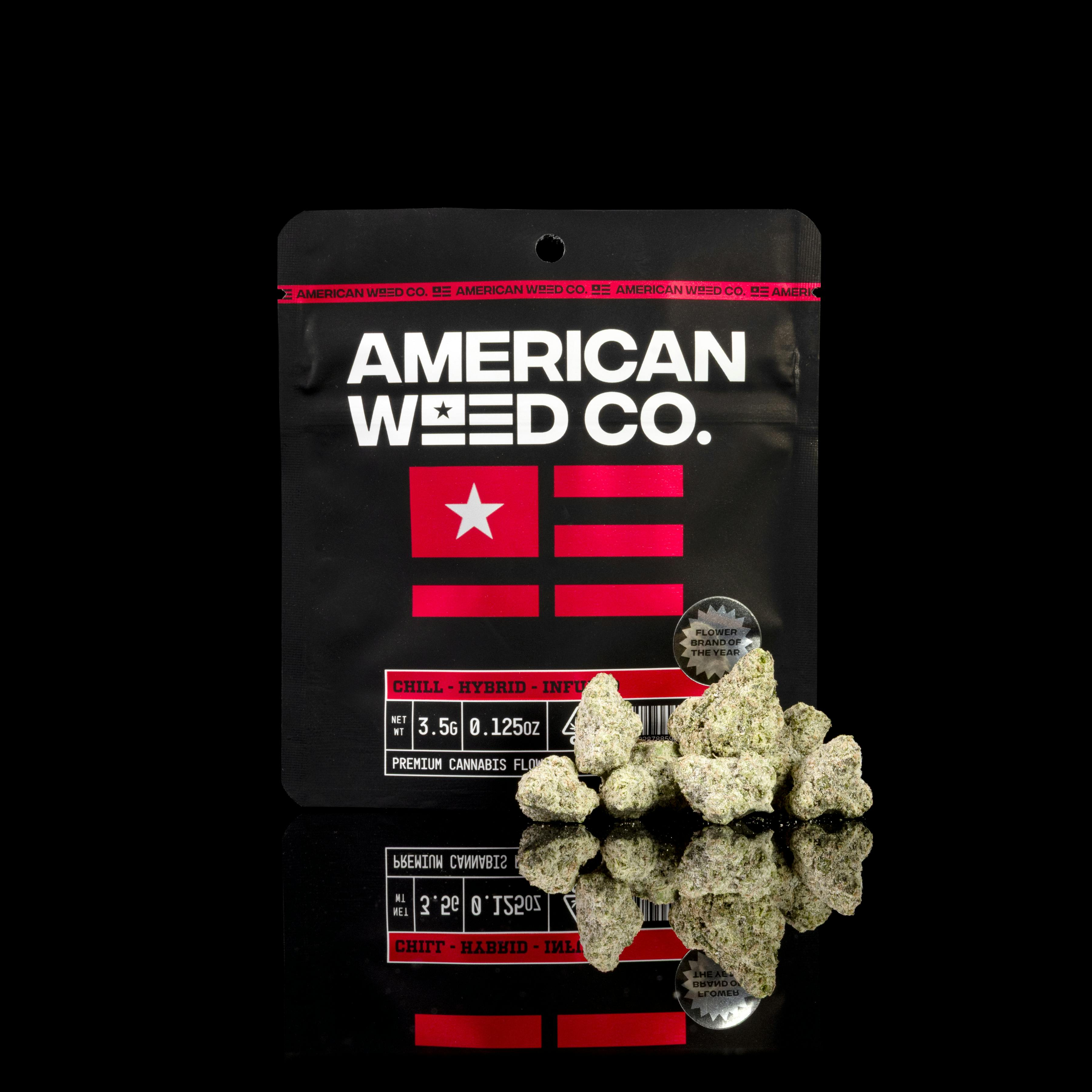 AMERICAN WEED CO - THE ORIGINAL Z - HYBRID - INFUSED FLOWER - 3.5 g ...