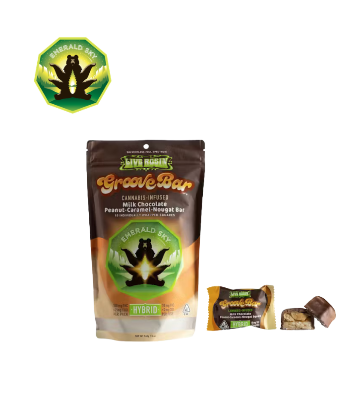 NUG REDDING CANNABIS DISPENSARY | HYBRID 100MG 10 PACK GROOVEBAR