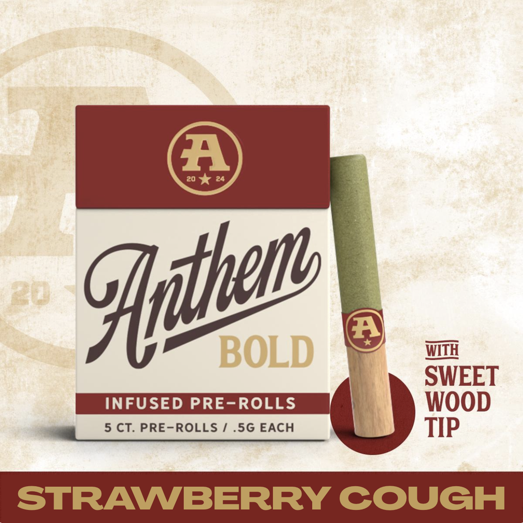 Bold Sativa - Strawberry Cough - Wood Tip Preroll - 5PK – Premium ...