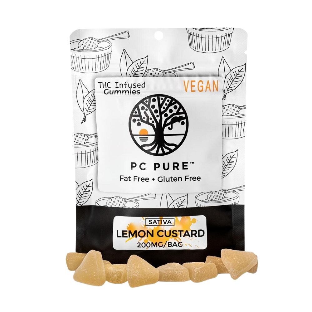 PC PURE - PC Pure-Lemon Custard-Gummies - 200 mg - 10 Pack