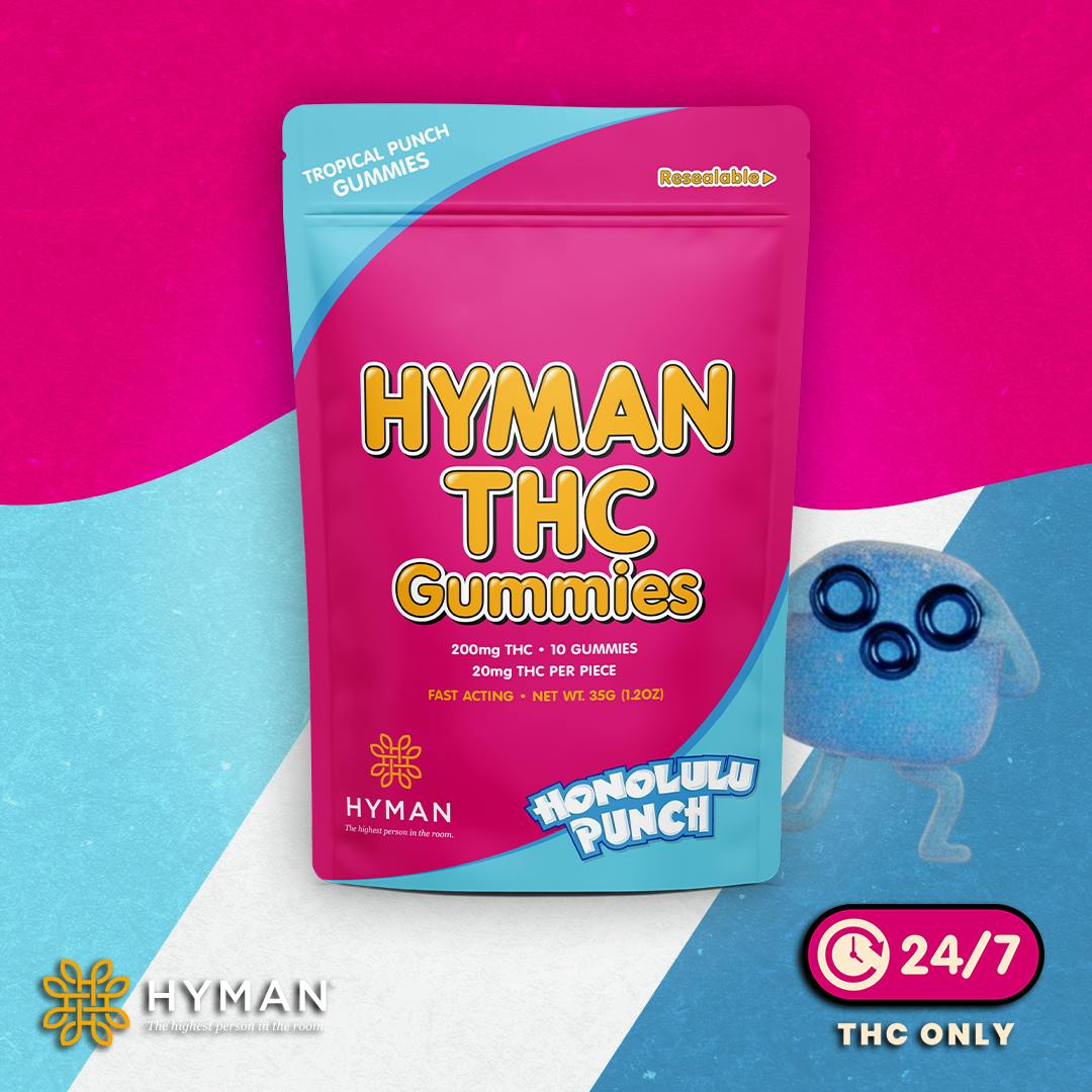 HYMAN - HYMAN-Honolulu Punch-Gummies - 200 mg - 10 Pack