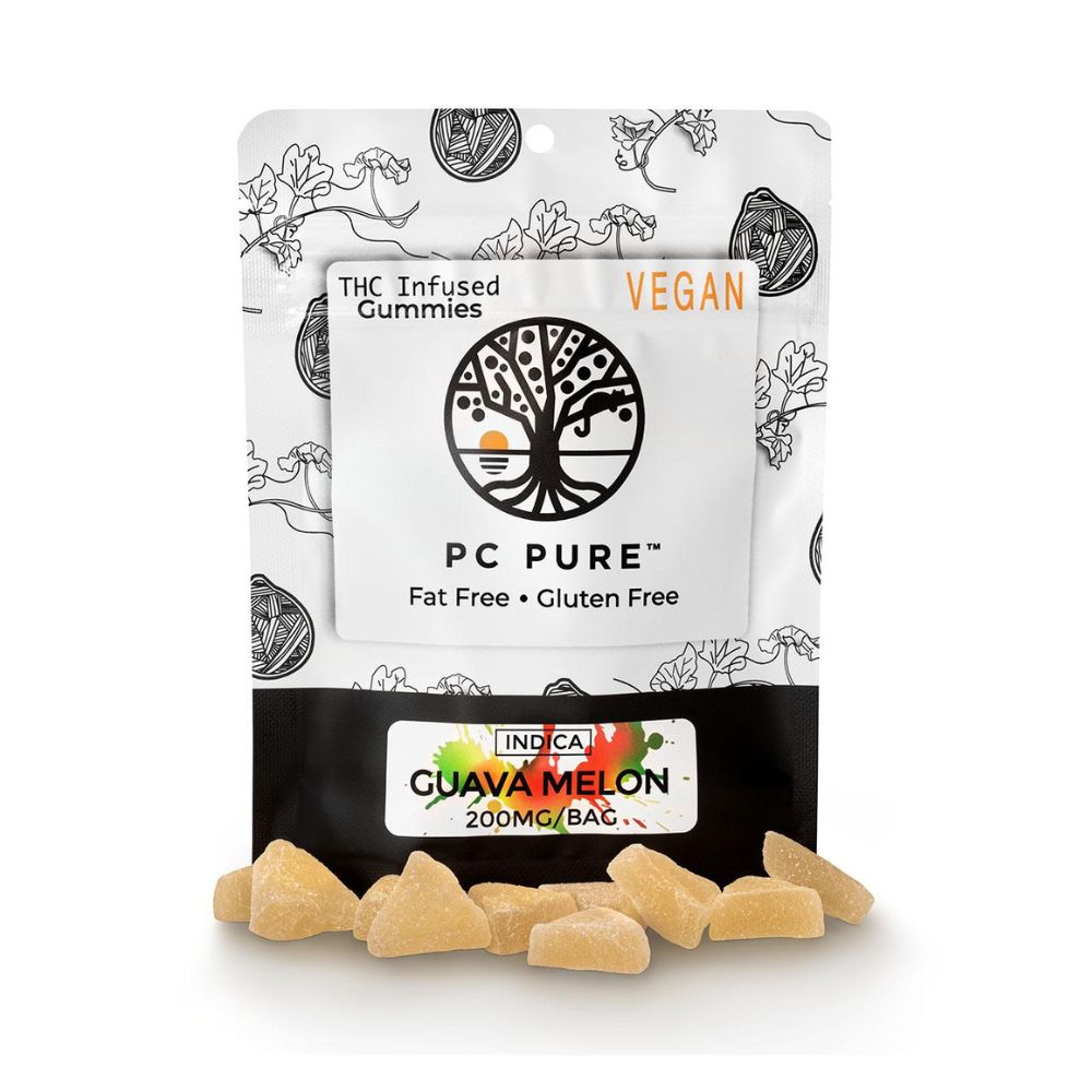 PC PURE - PC Pure-Guava Melon-Gummies - 200 mg - 10 Pack