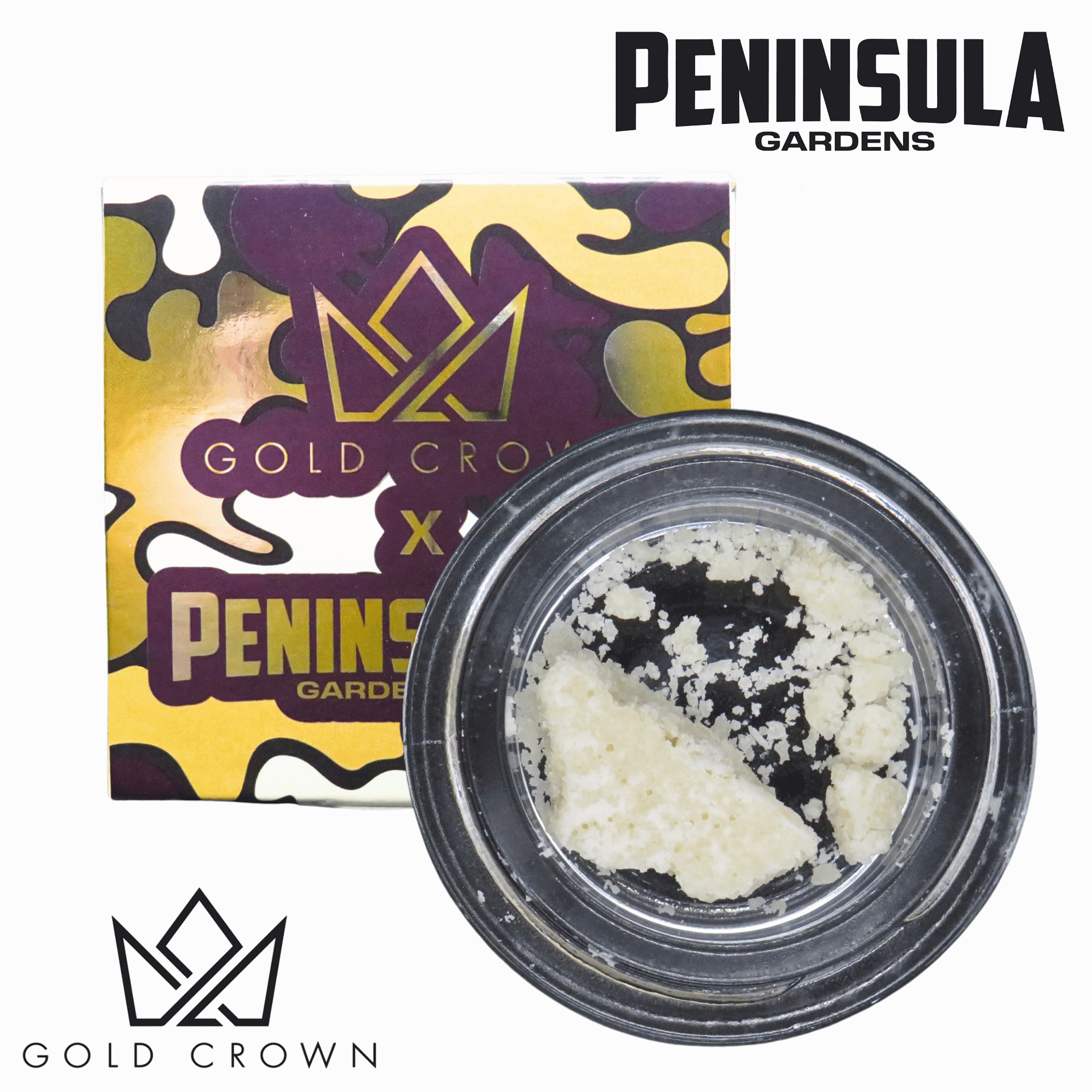 GOLD CROWN - Gold Crown X Peninsula-Strawberry Zkillato-Crumble - 1 g