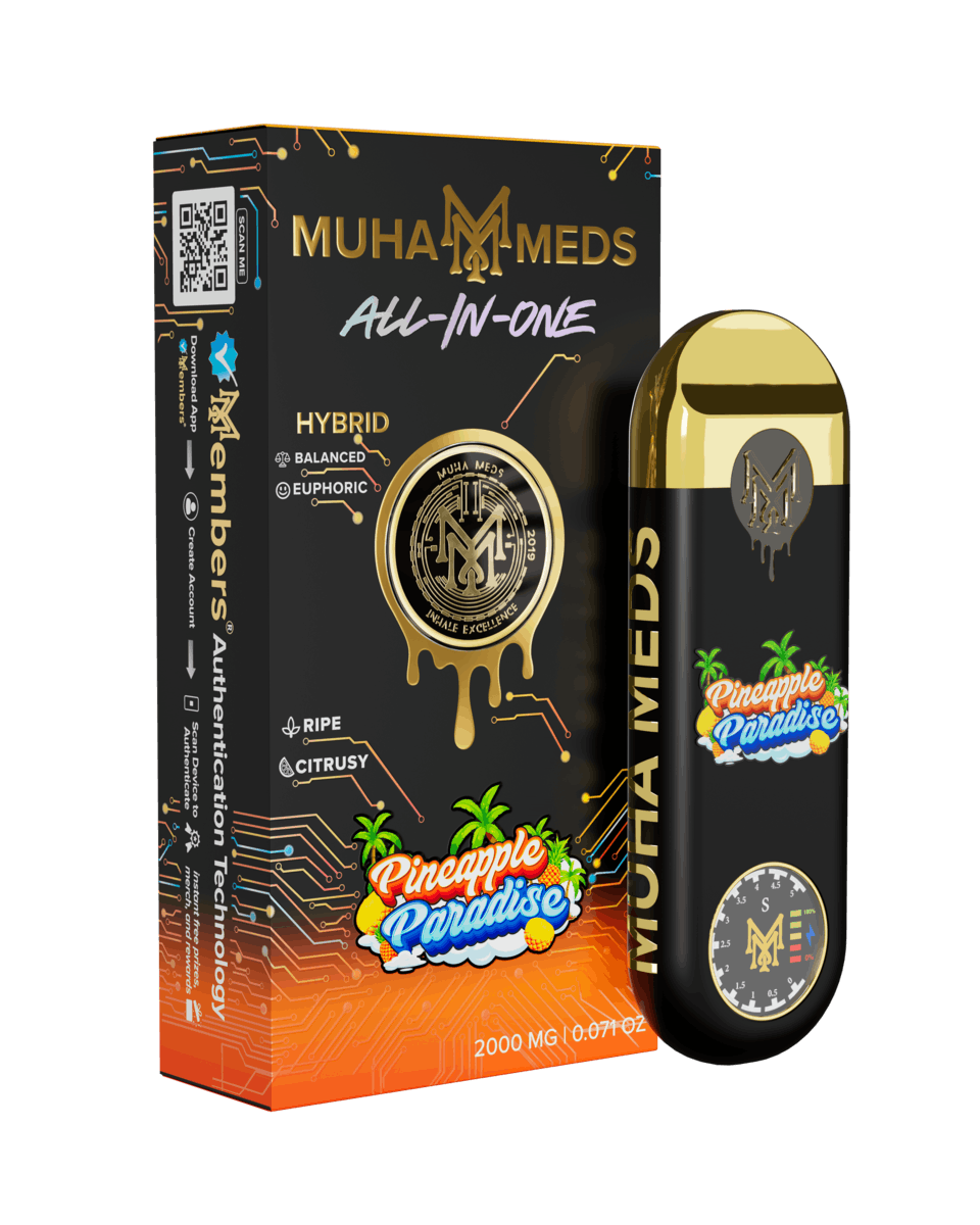 MUHA MEDS - Muha Meds-Pineapple Paradise-AIO Disposable Vape Pen - 2 g