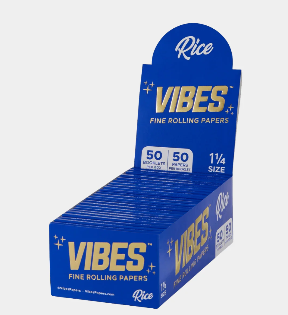 VIBES - RICE ROLLING PAPERS 1.25