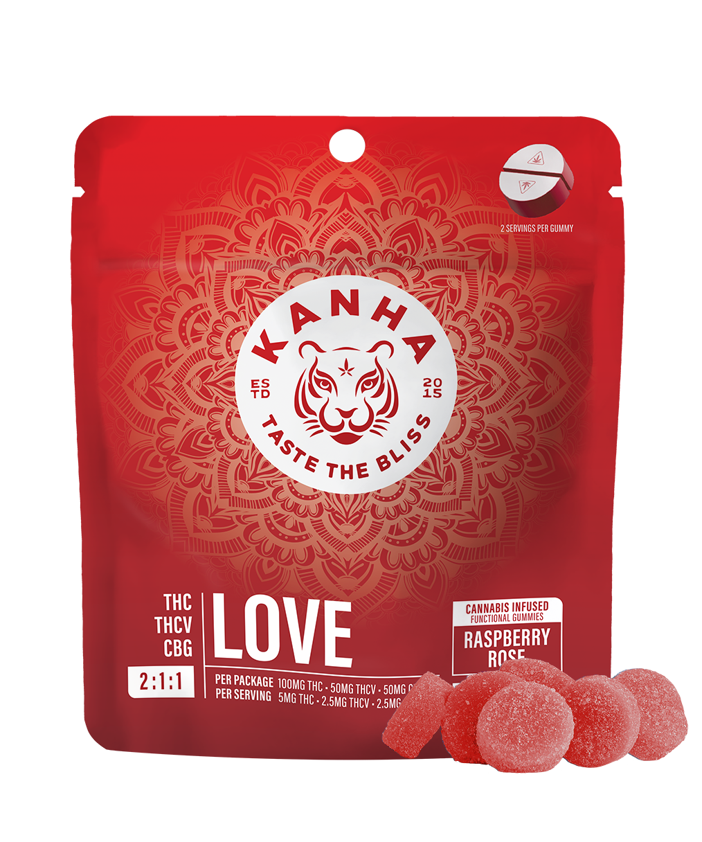 KANHA - 1248 - KANHA - FX NANO LOVE RASPBERRY ROSE 2:1:1 THC:THCV:CBG ...