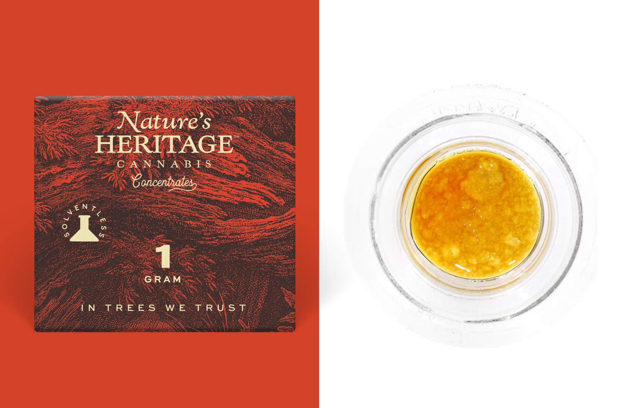 NATURE'S HERITAGE - Grape Diamonds - Live Resin Sugar - 1g