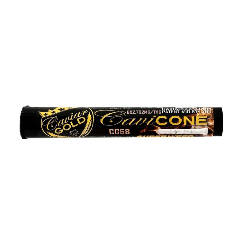 CAVIAR GOLD - CAVIAR GOLD | CG58 1.5G CAVI CONE INFUSED PRE-ROLL