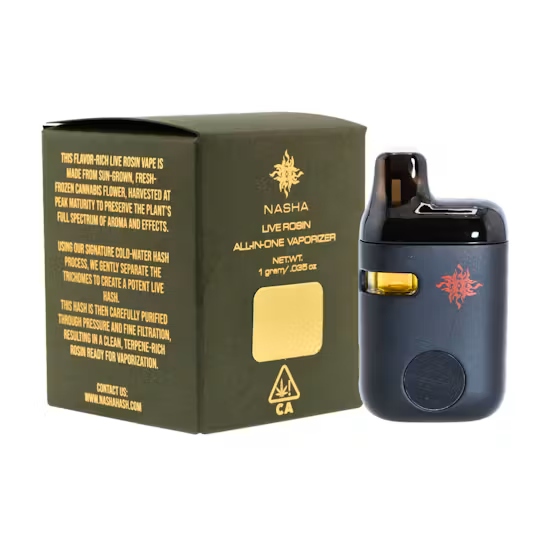 NASHA - NASHA | MADD FRUIT 1G LIVE ROSIN AIO