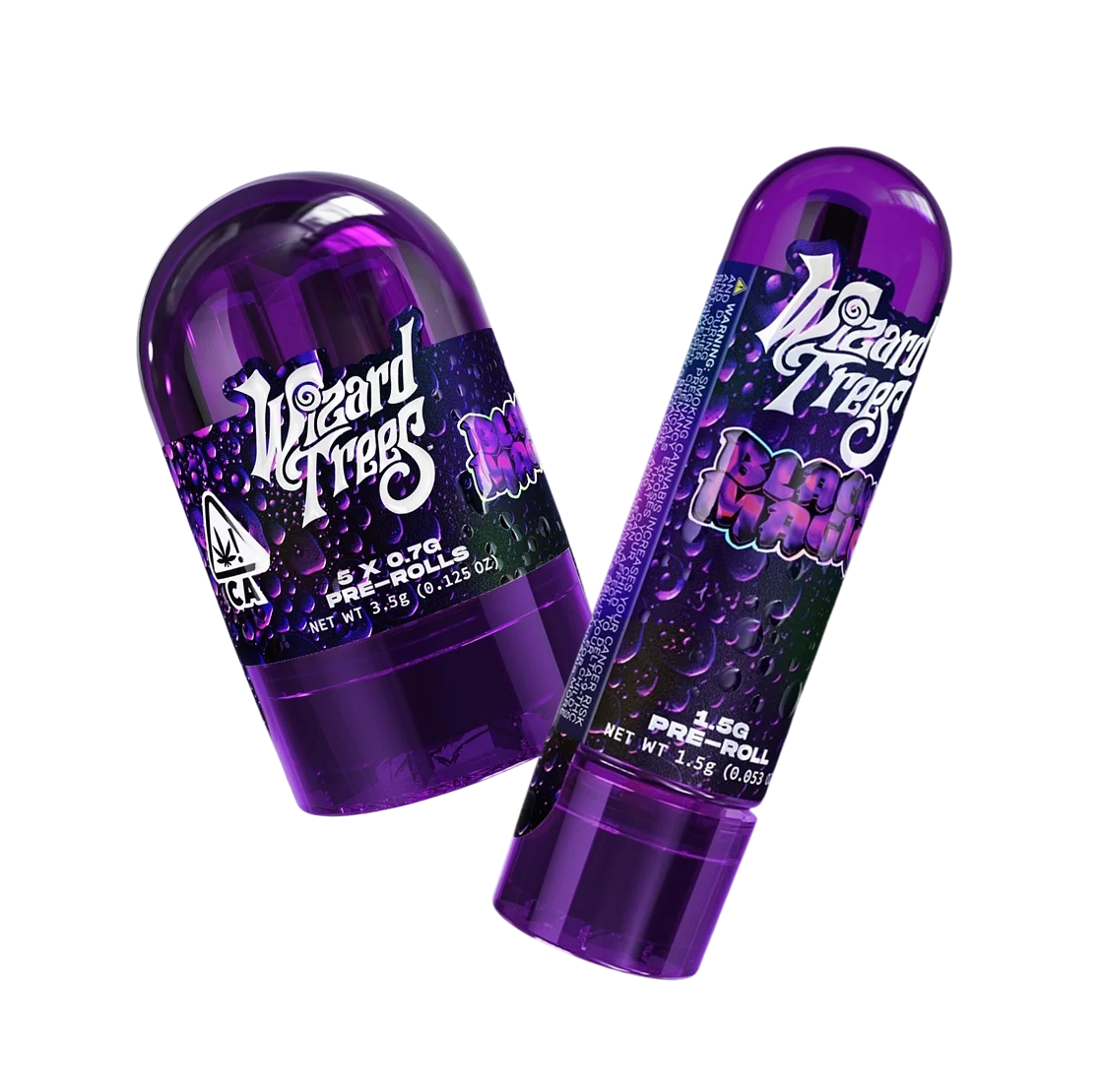 WIZARD TREES - WIZARD TREES | BLACK MAGIC 0.7G PREROLL 5PK