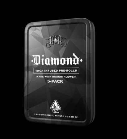 HEAVY HITTERS - HEAVY HITTERS | SUPER JACK 0.5G DIAMOND INFUSED PREROLL 5PK
