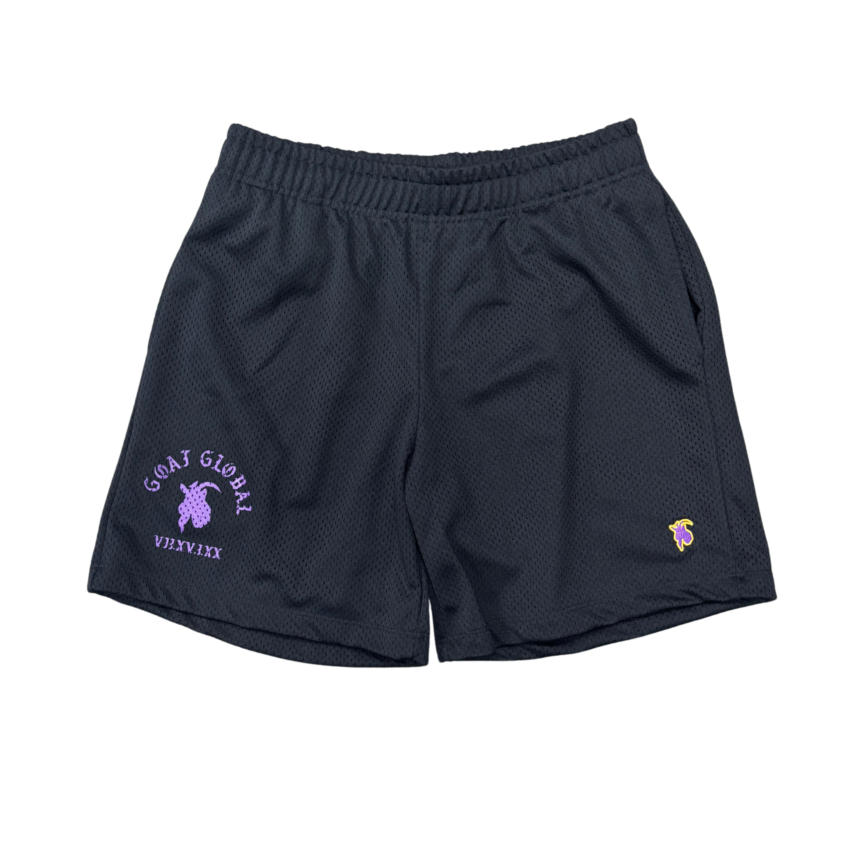 GOAT GLOBAL - GOAT GLOBAL | PURPLE GOAT PRO SHORTS LARGE