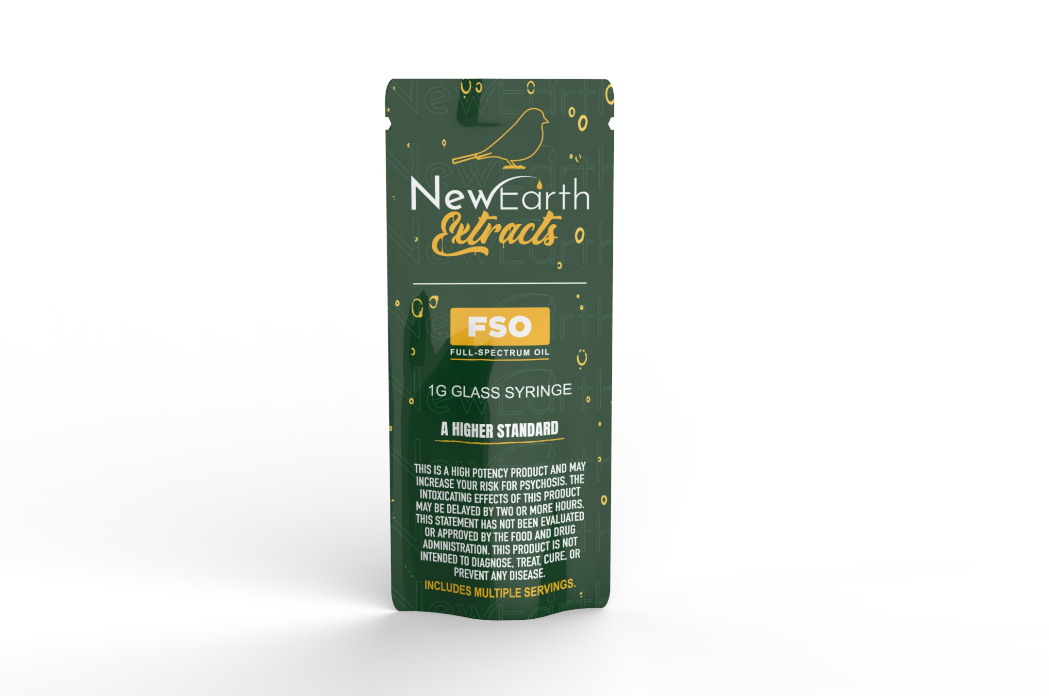NEW EARTH - CHERRY NOVA FSO SYRINGE 1G