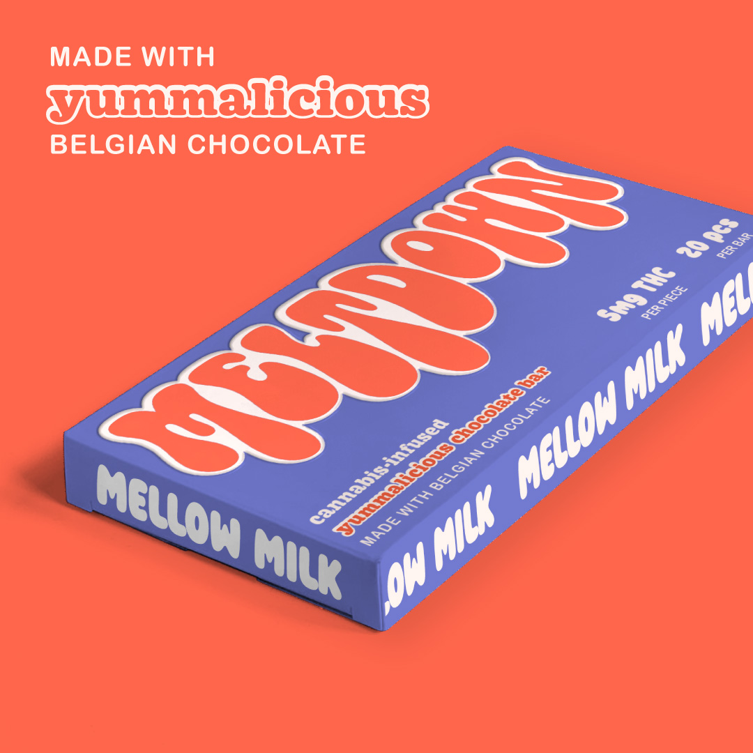 HASHABLES - MELTDOWN BAR | MELLOW MILK CHOCOLATE 20PC
