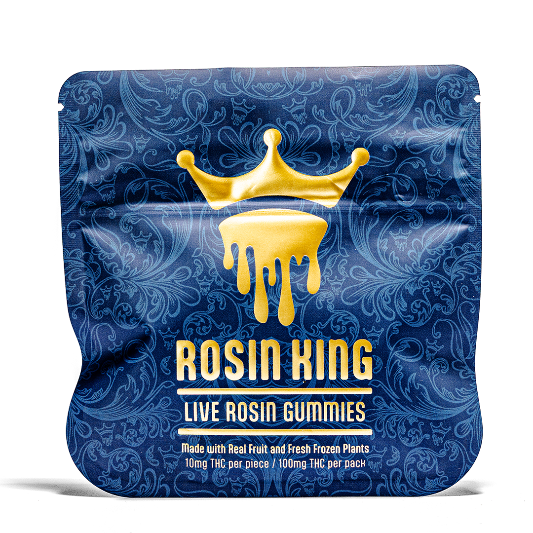 ROSIN KING - ORANGE SODA | LIVE ROSIN GUMMIES - 100 mg - 10 Pack ...