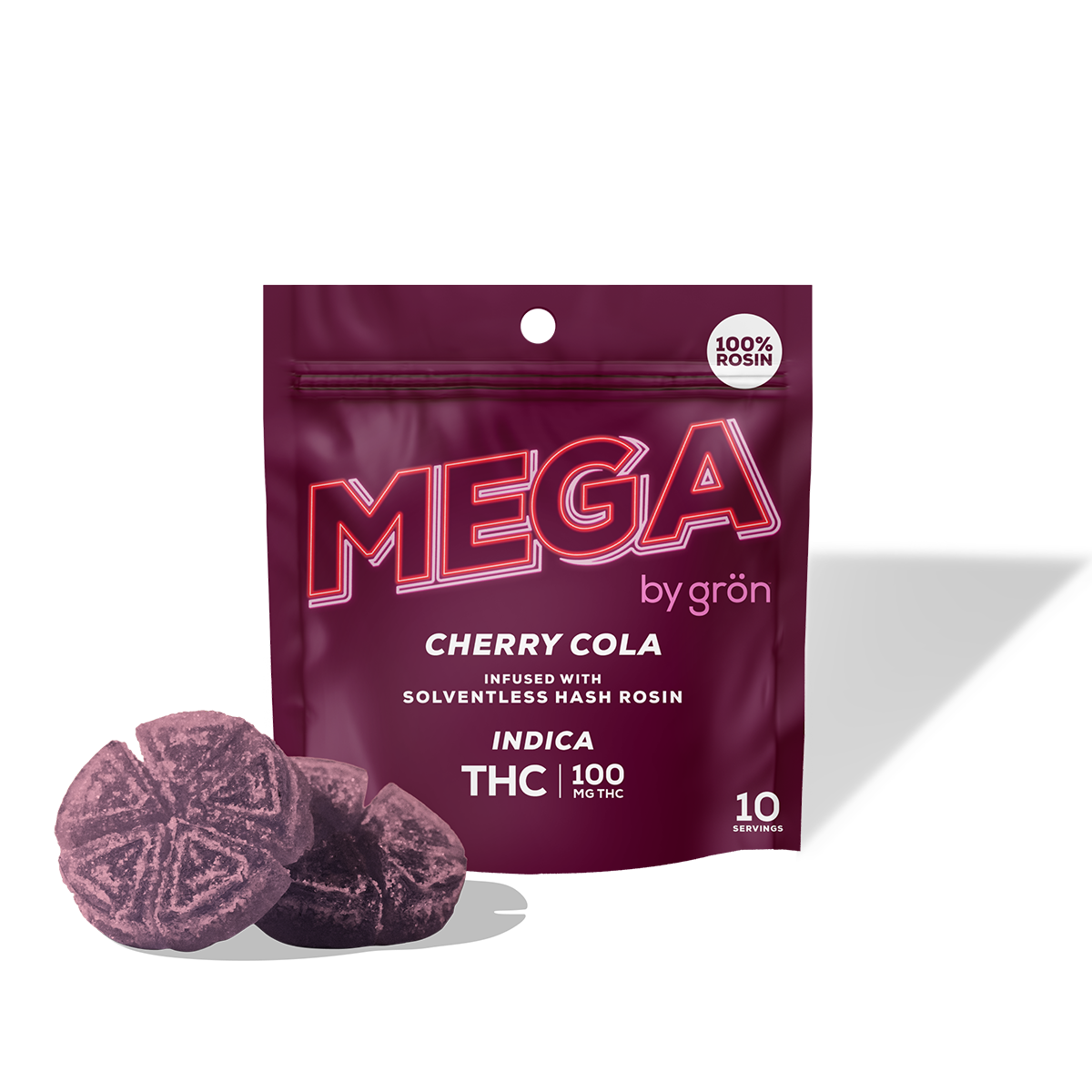 GRON - CHERRY COLA | SOLVENTLESS HASH ROSIN MEGA PEARL 2PK