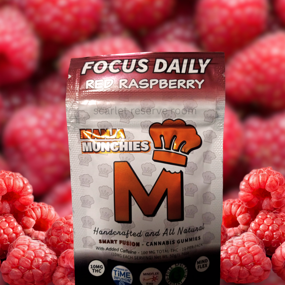 MANJA MUCHIES - RED RASPBERRY | - 100 mg | Canopy Crossroad, Red Bank NJ