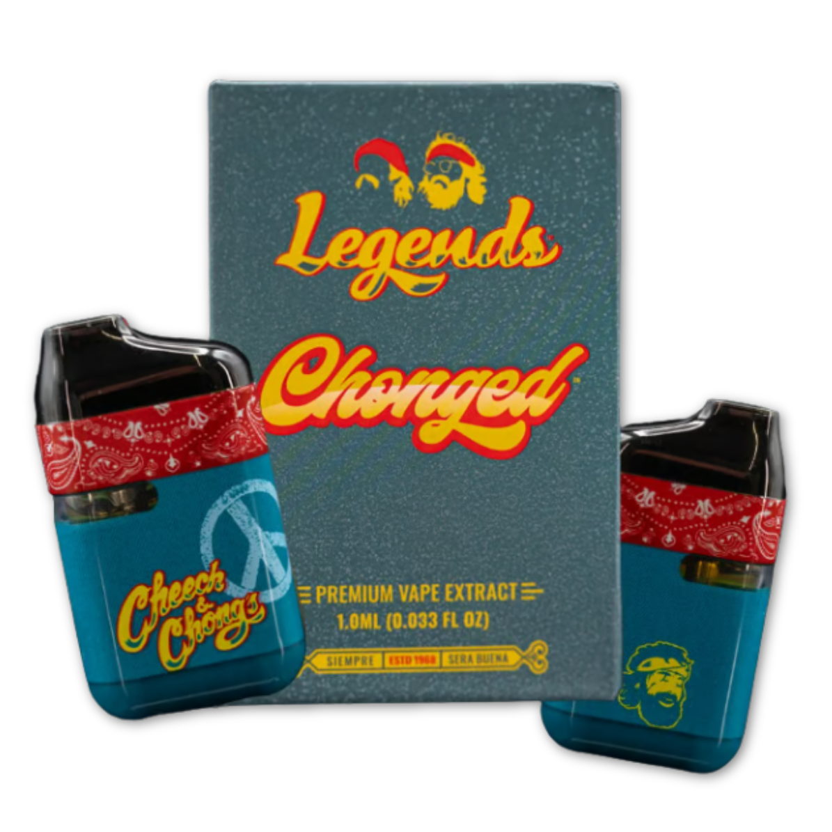 CHEECH & CHONG - DISPOSABLE | CHONGED | TRIANGLE KUSH | 1G