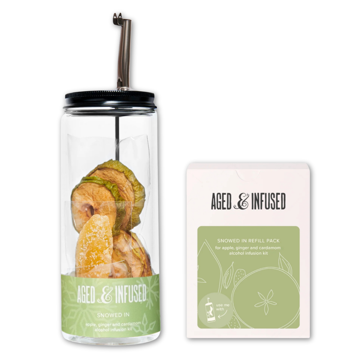 AGED & INFUSED - COCKTAIL INFUSION KIT | APPLE, GINGER, & CARDAMOM