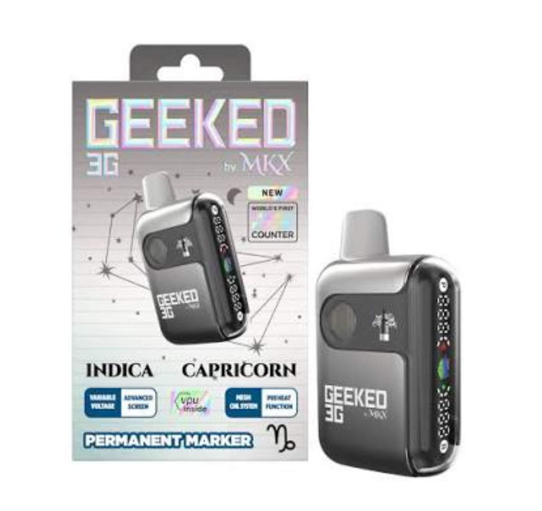 GEEKED BY MKX | PERMANENT MARKER | DISPOSABLE | 3G – Premium Cannabis ...