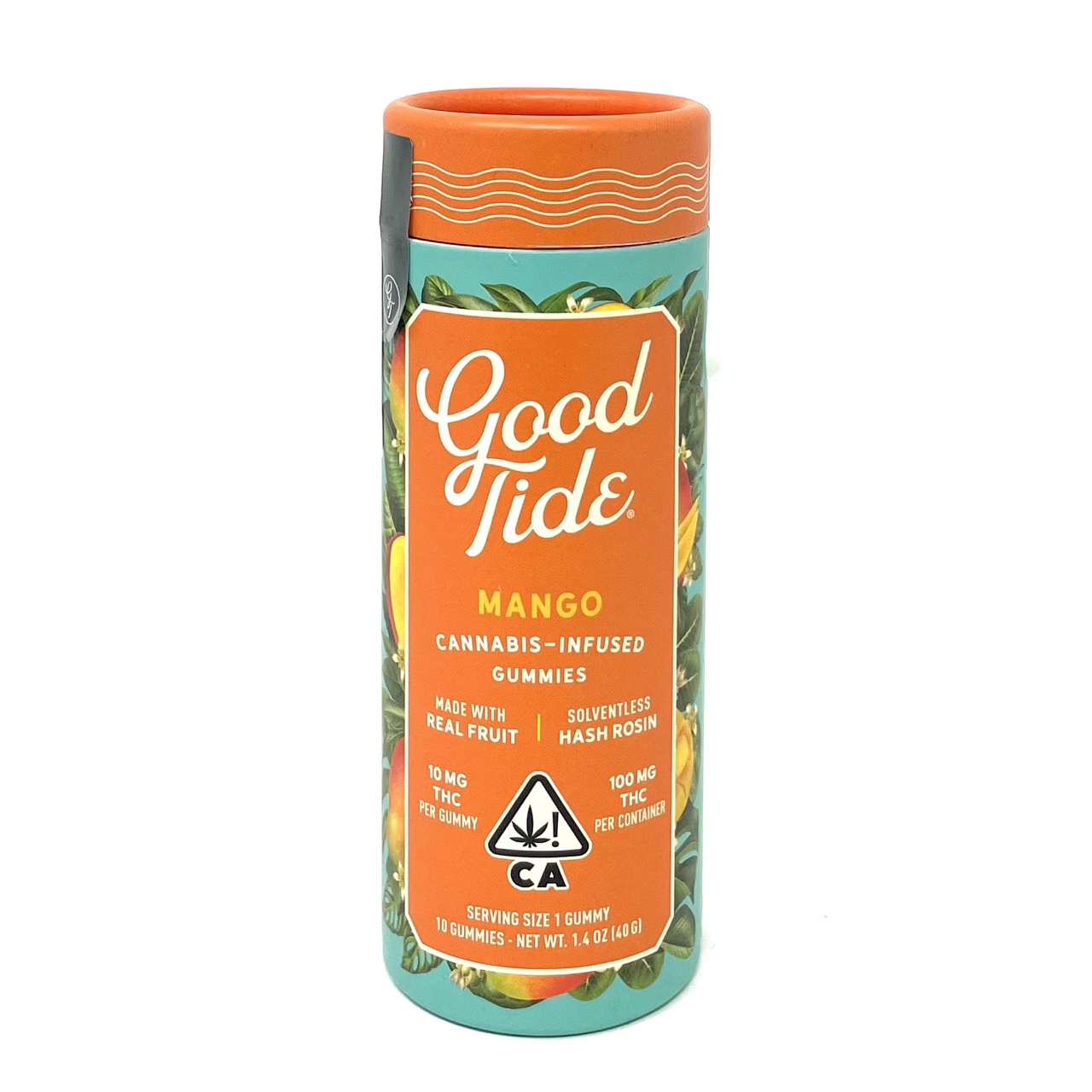 GOOD TIDE: MANGO 100MG GUMMIES – Premium Cannabis Products Near Me