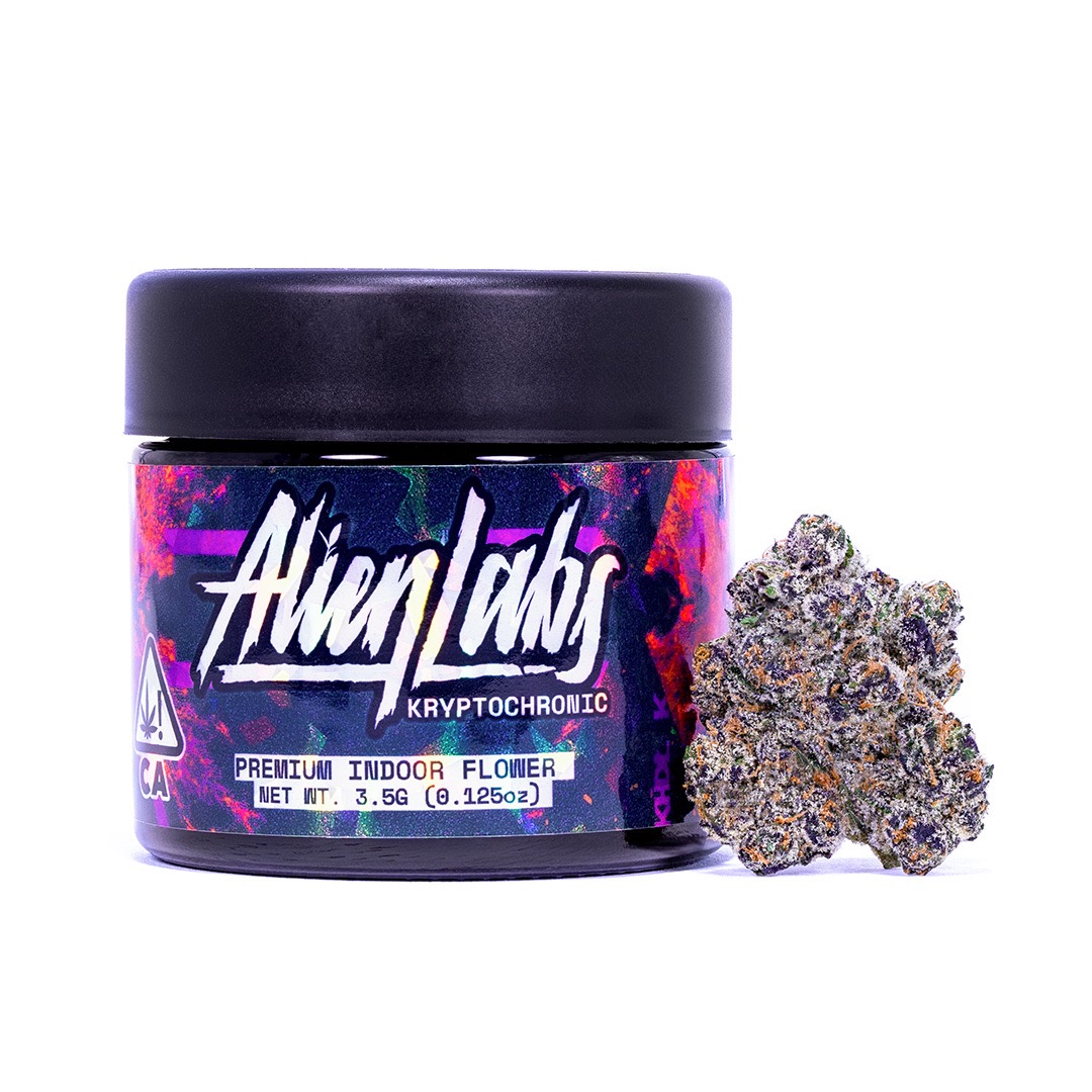 ALIEN LABS: KRYPTOCHRONIC 3.5G (INDOOR) – Premium Cannabis Products Near Me