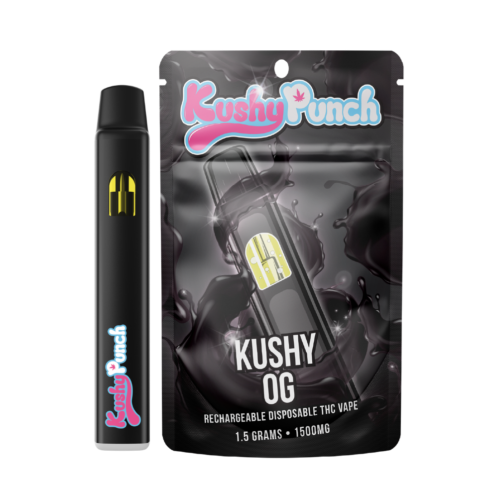 KUSHY PUNCH - KUSHY PUNCH 1G DISPOSABLE - INDICA KUSHY OG