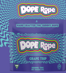 DOPE ROPE - GRAPE TRIP | ROPE GUMMY 200MG