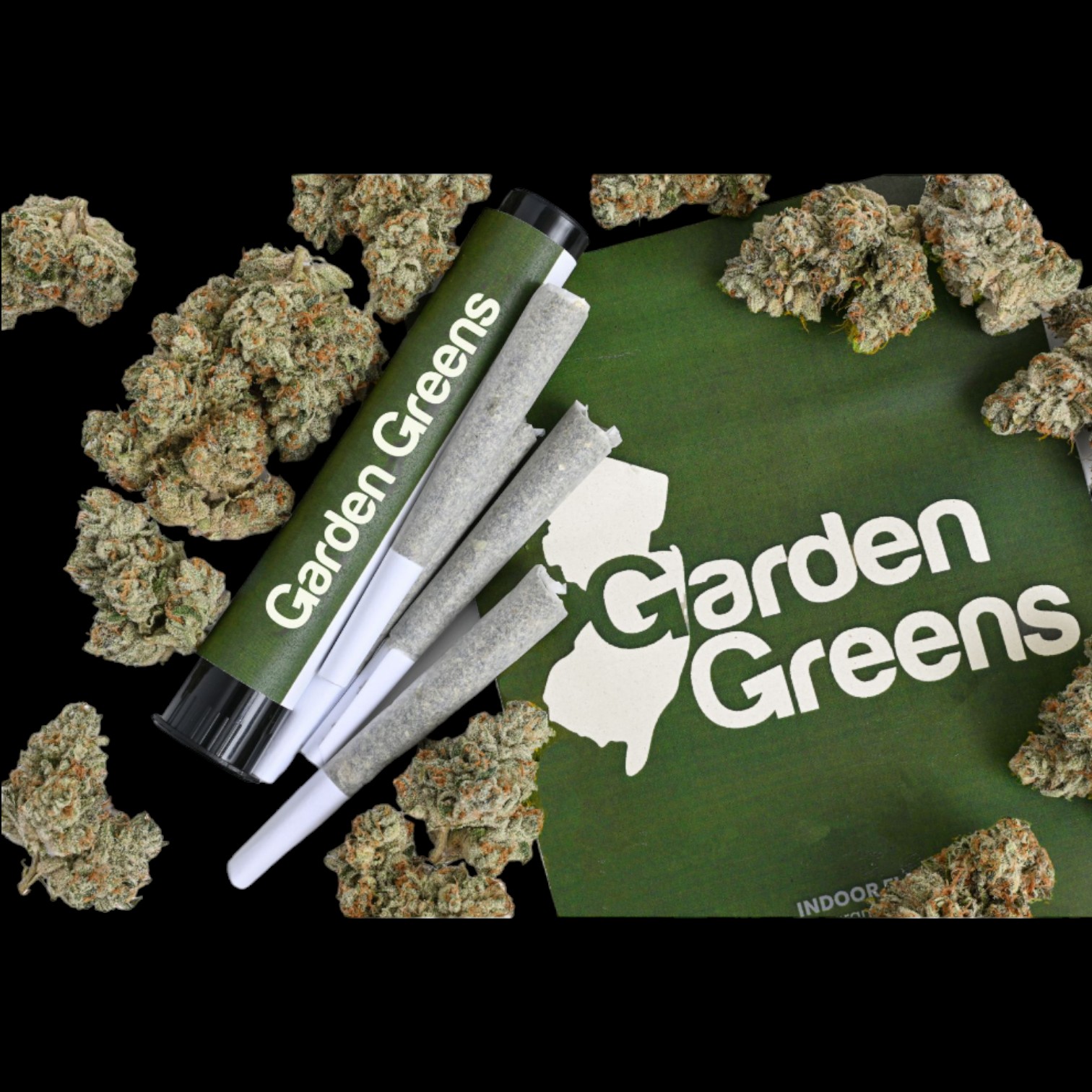 GARDEN GREENS - HEIR HEADS - 1.0G - PREROLLS - 2 PACK - 1 g
