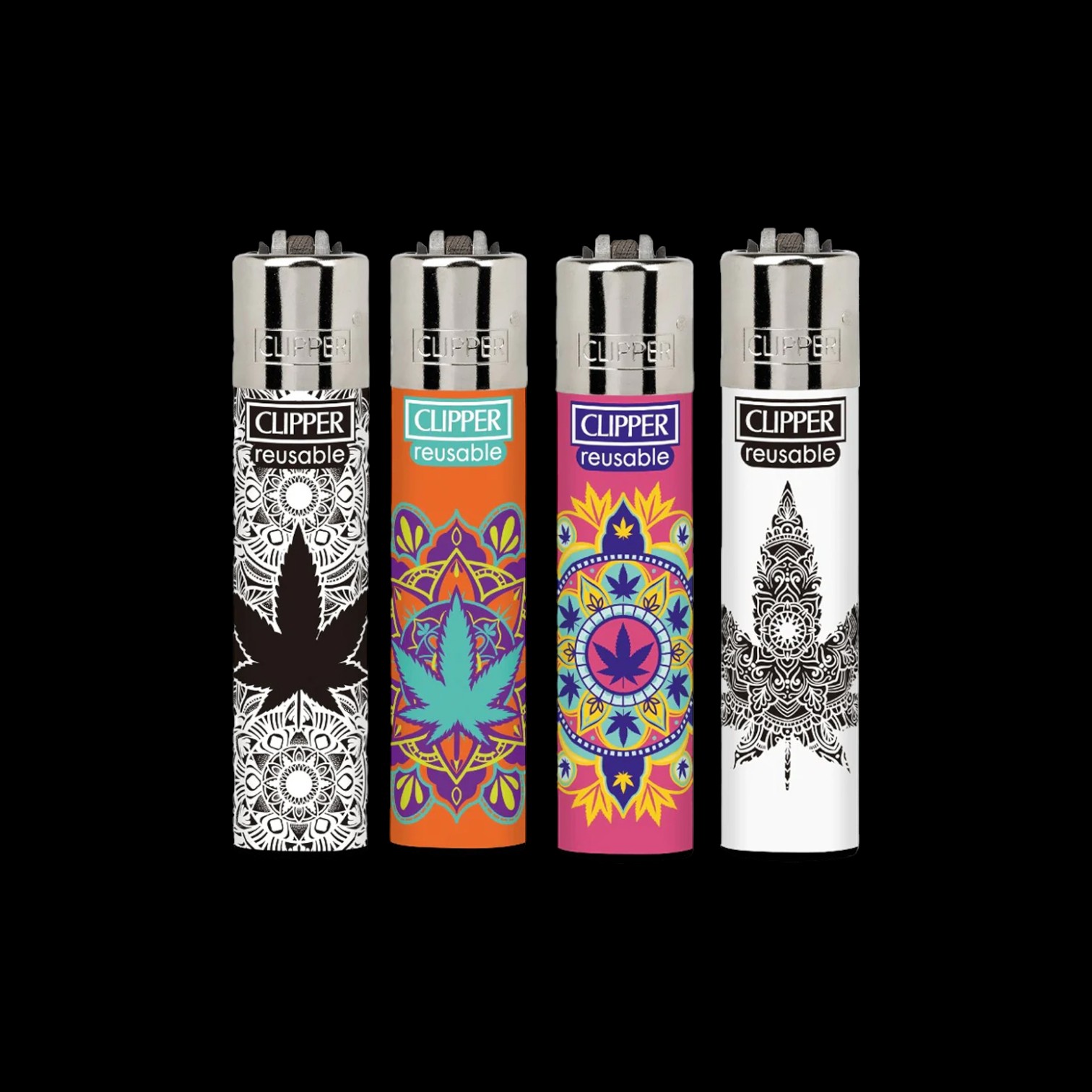 CLIPPER - CLIPPER LIGHTER - MANDALA - ASSORTED COLORS - One Size