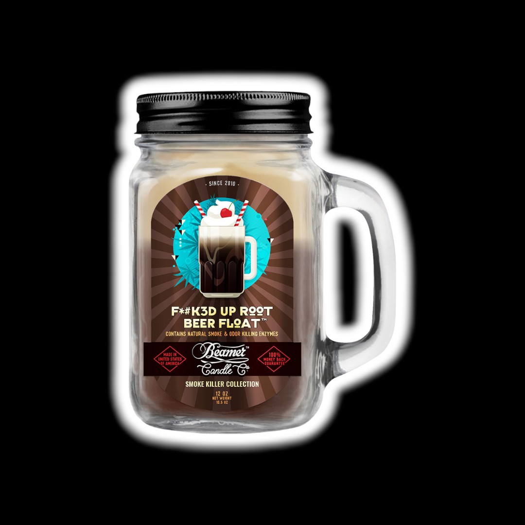 BEAMER CANDLE CO. - SMOKE KILLER CANDLE - ROOT BEER FLOAT - One Size