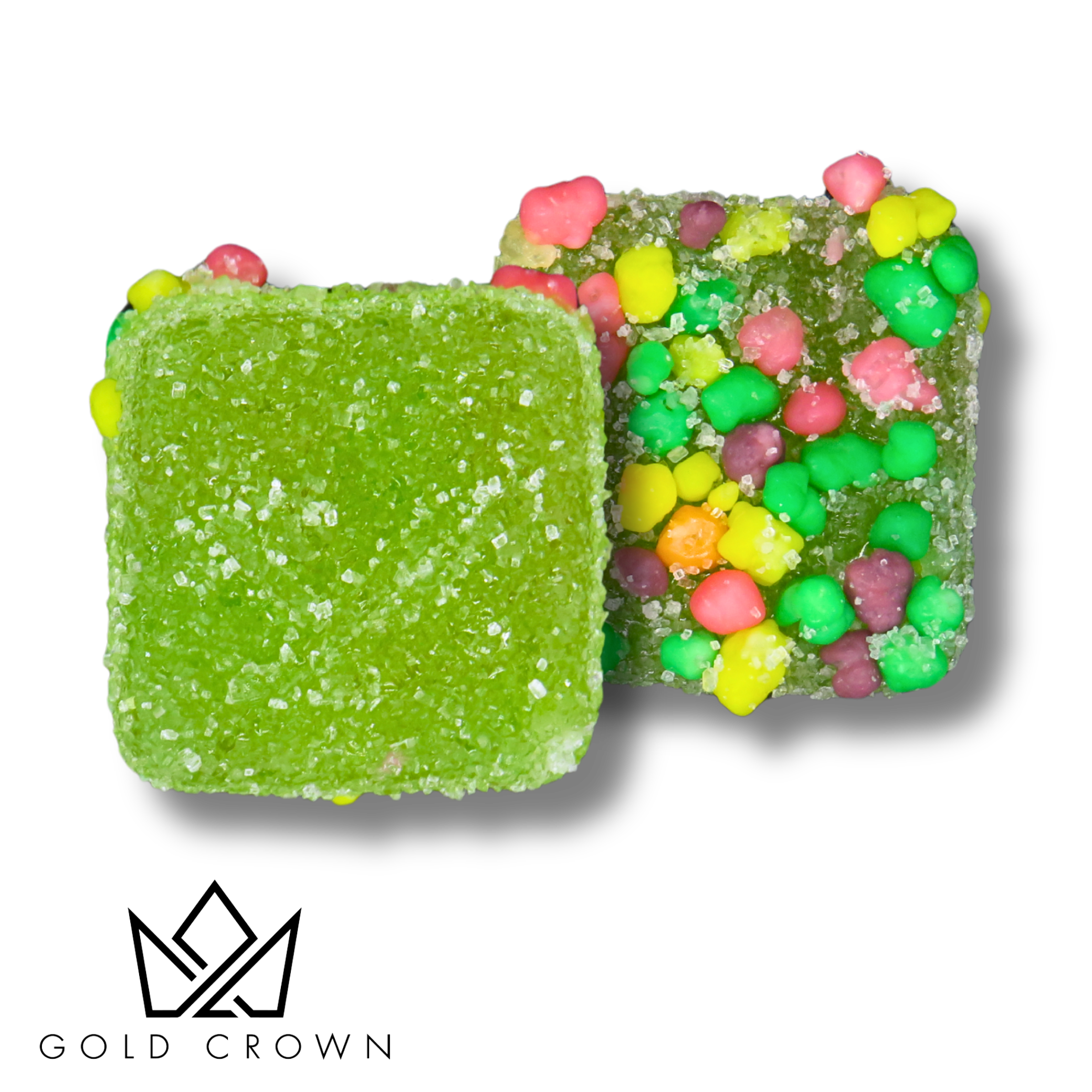 GOLD CROWN - CROWN JEWEL | GREEN APPLE | 200MG | LIVE RESIN GUMMY