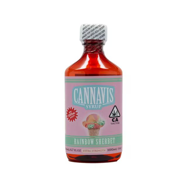 CANNAVIS SYRUP - RAINBOW SYRUP TINCTURE | 1000MG | Torrey Holistics