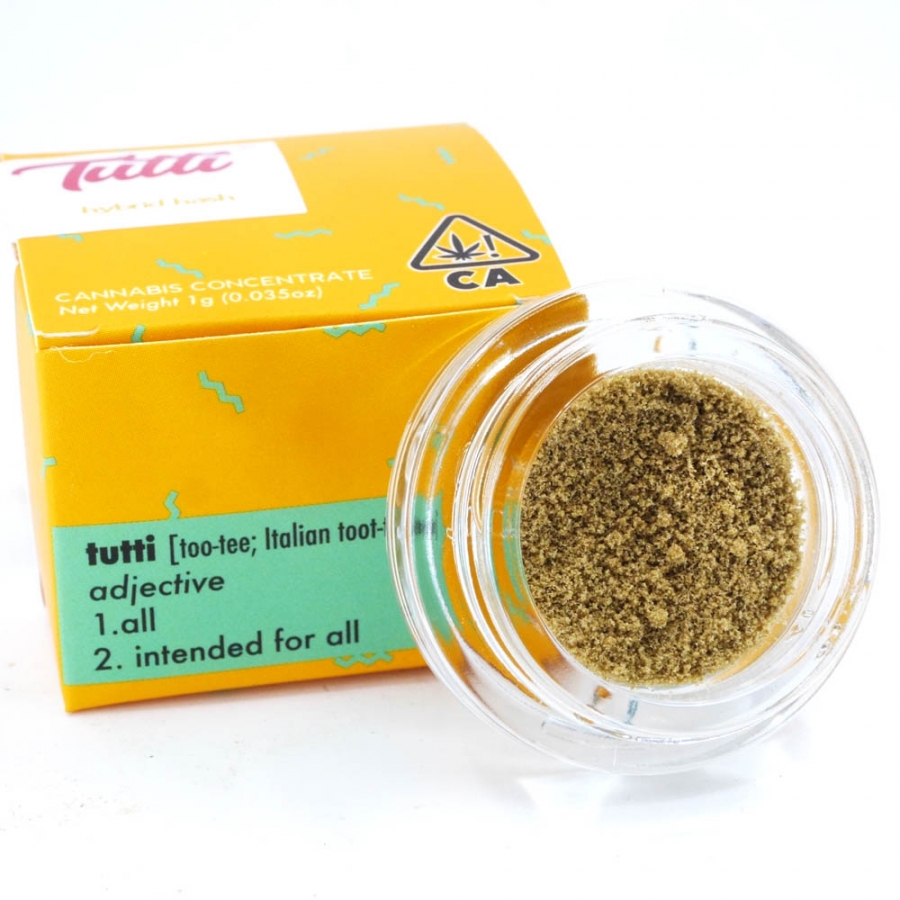 TUTTI - GREASE MONKEY HASH | 1G | Torrey Holistics